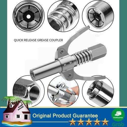 GREASE COUPLE KEPALA GREASE GUN PEGANGAN GANDA KEPALA SEMPROTAN MINYAK ...