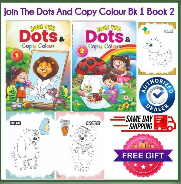 Join The Dots Book | Colouring Book | Buku Dot to Dot | Buku Mewarna ...