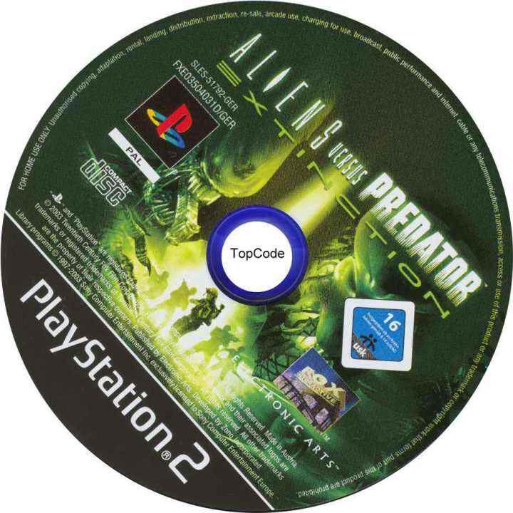 PS2 Aliens Versus Predator Extinction , CD game Playstation 2 | Lazada
