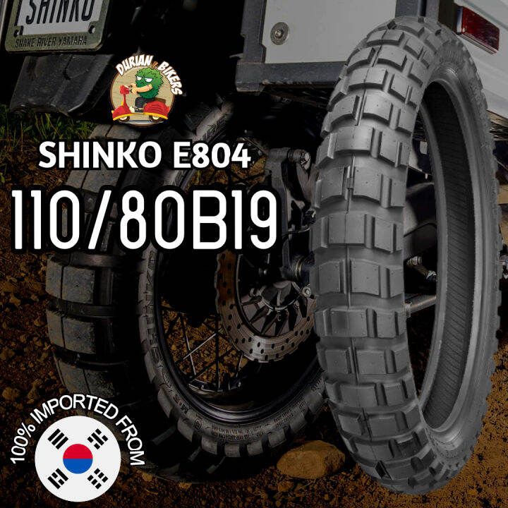 Shinko Tires E804 Series (110/80B19) | Lazada