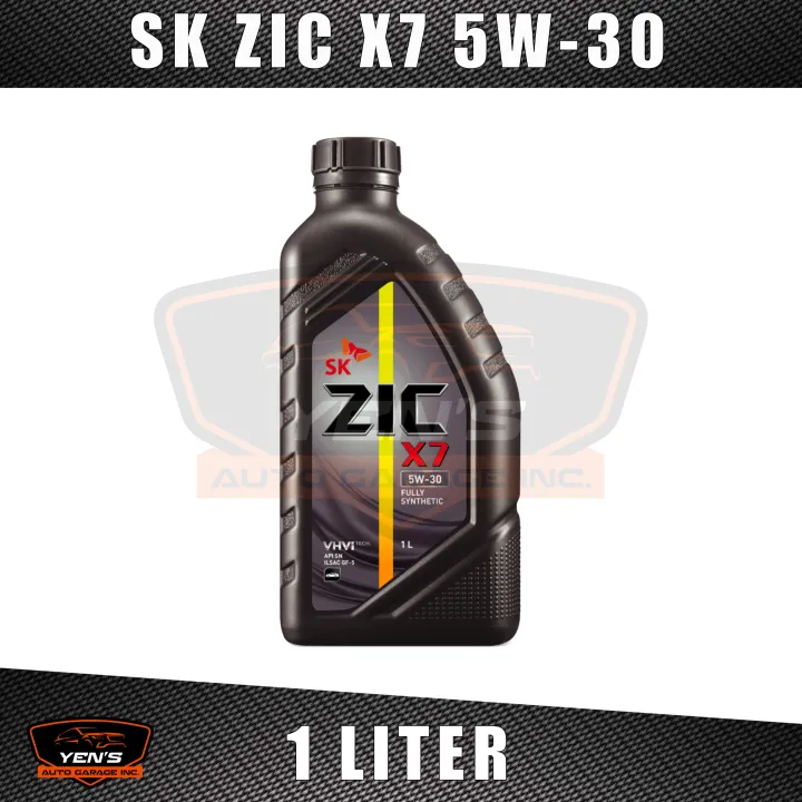 SK ZIC X7 5W30 100% Fully Synthetic Engine Oil (1 Liter) for Gasoline Engines | Lazada PH