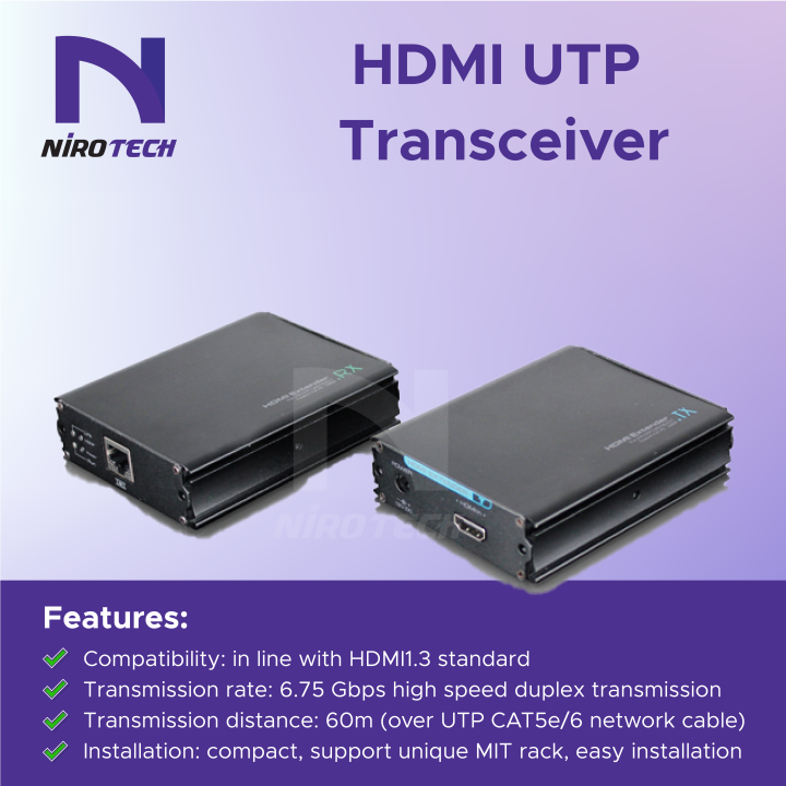 HDMI UTP Transceiver | Lazada
