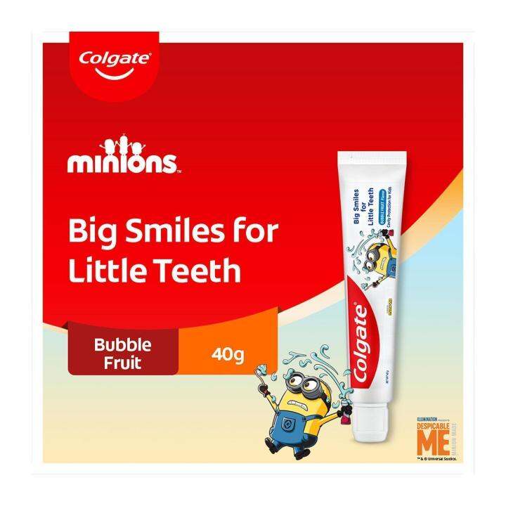 Colgate Kids Minion Toothpaste 40g (Laz Mama Shop) | Lazada Singapore