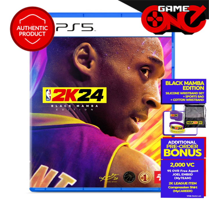 PlayStation PS5 NBA 2K24 Black Mamba Edition [R3] | Lazada PH