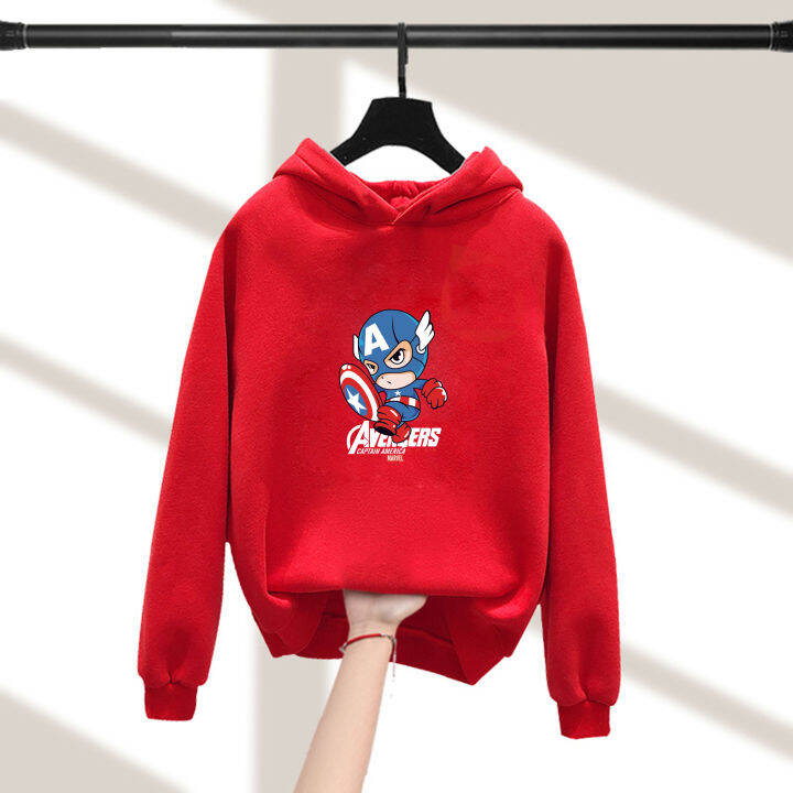 K2077-LONGเสื้อฮุ้ดกันหนาวเด็กสไตส์เกาหลี สกรีนลายการ์ตูนน่ารักใส่ได้ ...