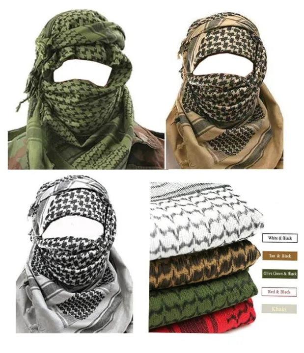 Sorban Slayer Salt Shemag Tactical outdoor army military | Lazada Indonesia