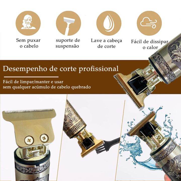 【Delivery within 1-3 days】Original Rechargable Razor Hair Cut Hair ...