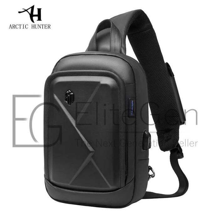 Discount Arctic Hunter Tas Selempang XB00080 - Black /TAS PRIA DEWASA ...