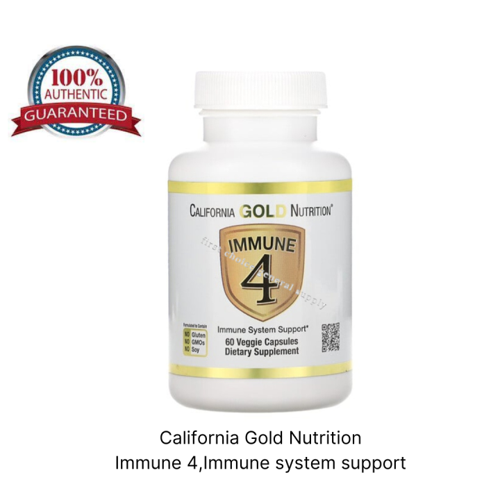 California Gold Nutrition (September2024) Immune 4,Immune System ...