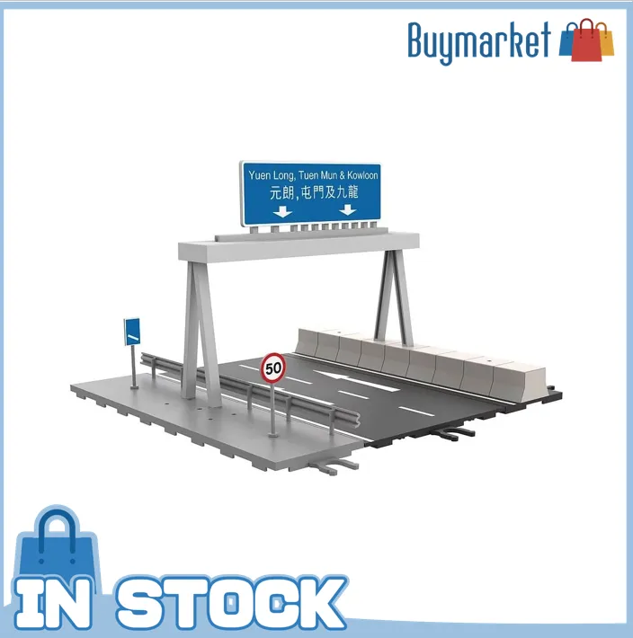 [Original] TINYQ Buildings Hong Kong BQ6 Major Road Highway Diorama Miniature Painted | Lazada PH