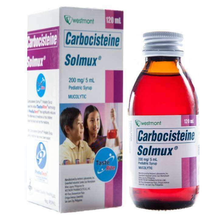 Solmux 200mg 120ml - 1 BOTTLE | Lazada PH