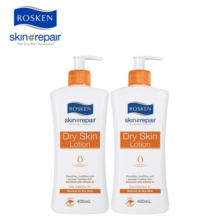 Rosken Skin Repair Dry Skin Lotion 400ML X 2 | Lazada