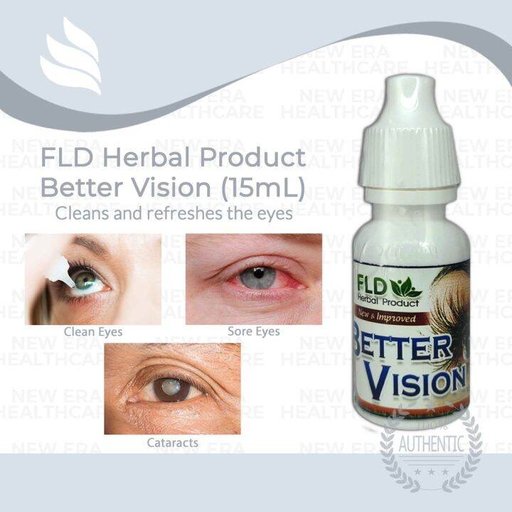 FLD Herbal Product Better Vision (15mL)—Eye Care, Eye Drop♚ | Lazada PH