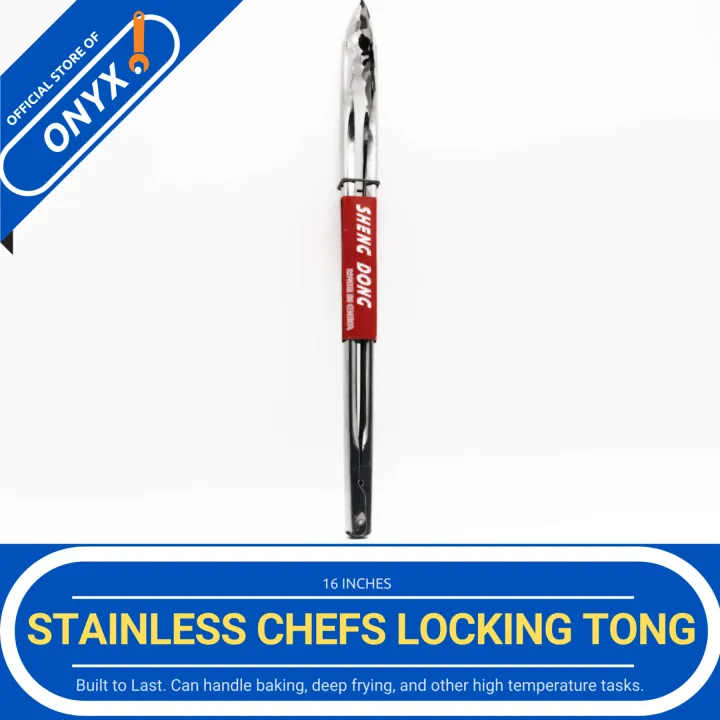 Stainless Steel Kitchen Food Tong (16 inch) | Lazada PH