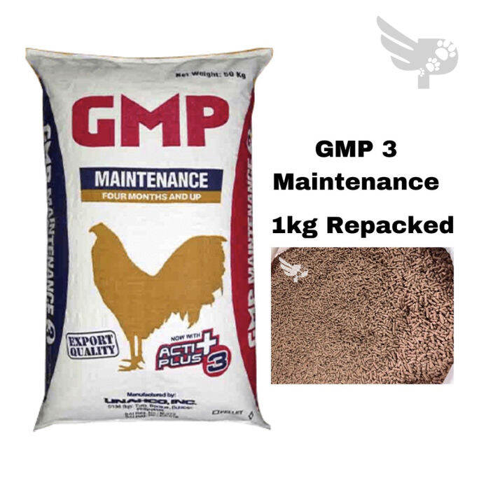 GMP 3 MAINTENANCE - 1kg REPACKED - plt - petpoultryph | Lazada PH
