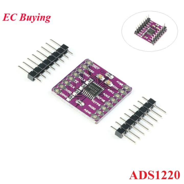 ADS1220 ADC 24 Bit Converter Module I2C Low Power 24 Bit Analog-To-Digital Converter | Lazada.co.th