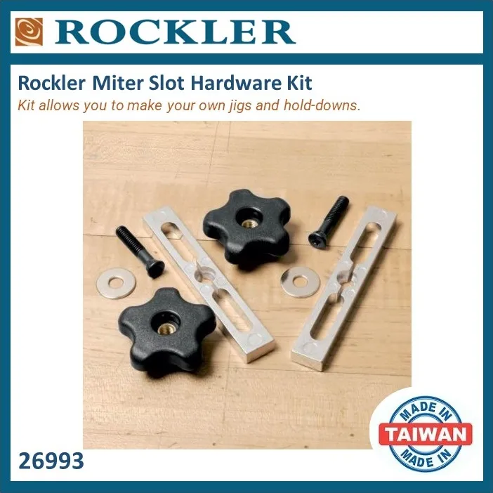 Rockler Miter Slot Hardware Kit - 26993 | Lazada PH