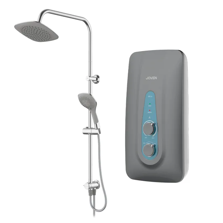Joven Instant Water Heater SB11iP-RS with DC Pump & Rain Shower | Lazada