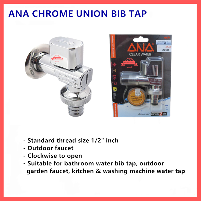 Ana Chrome Union Bib Tap | Lazada