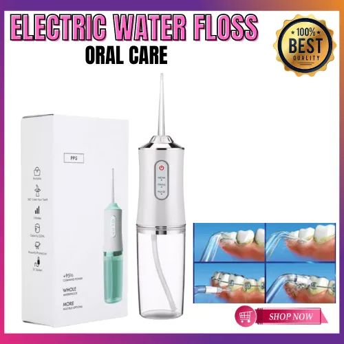Portable Water Flosser Water Pick Flossers for Teeth Electric ...
