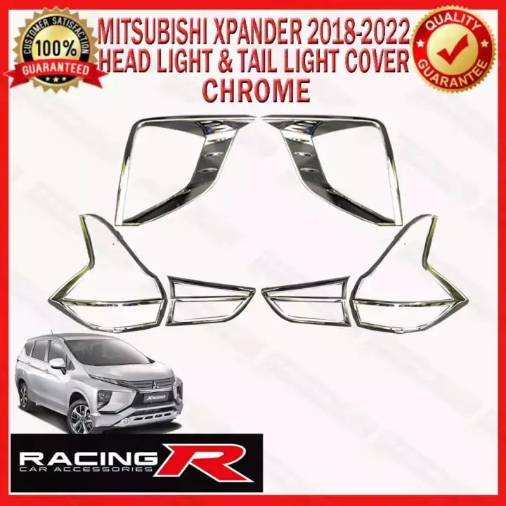 Mitsubishi Xpander 2018 to 2022 Head Light and Tail Light Garnish Cover ...