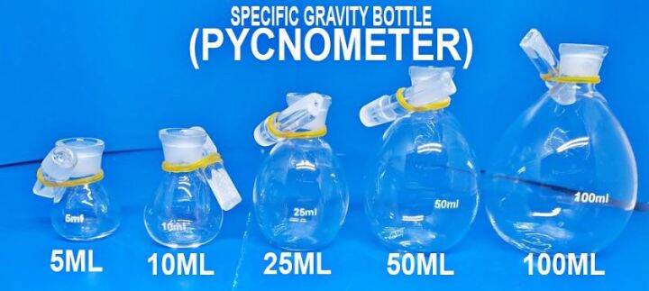 Specific gravity bottle PYCNOMETER | Lazada PH