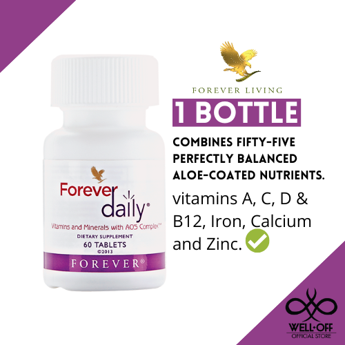 Forever Living - Forever Daily 60 tablets x1 BOTTLE | Lazada PH