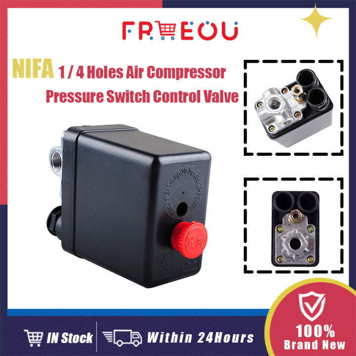 NIFA 1 / 4 Hole(s) Air Compressor Valve Air Pressure Switch Control ...