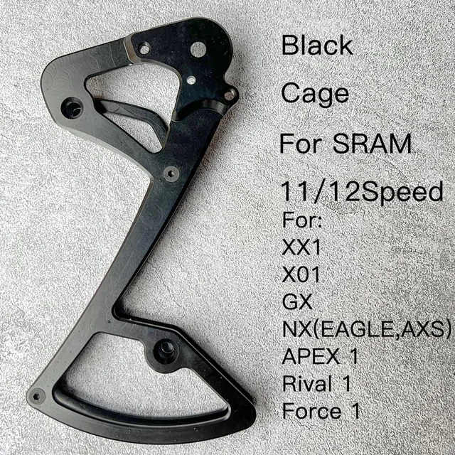 Mtb ถนน D Erailleur ด้านหลังกรงรอกล้อสำหรับ Sram 11/12ความเร็ว D ...