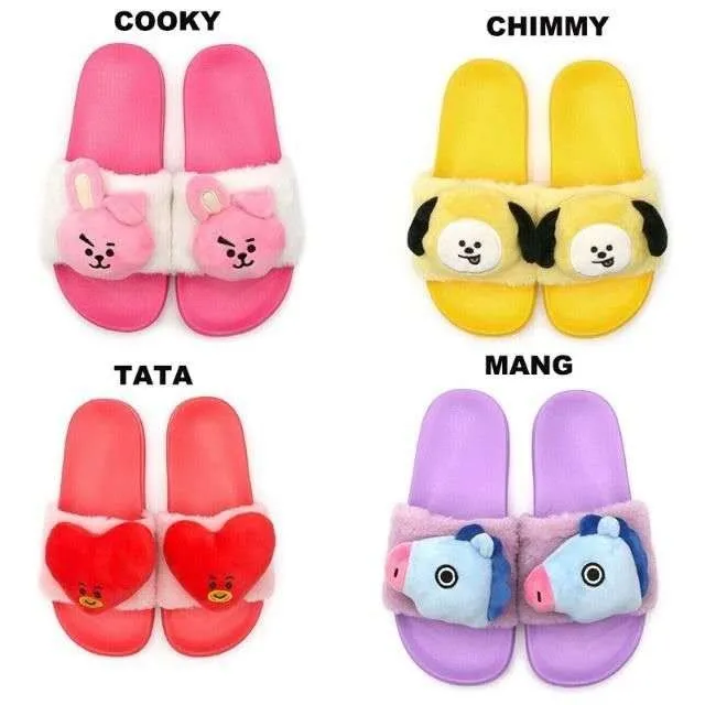 Korean men's League idol KPOP slippers Koya RJ Shooky Mang Chimmy Tata ...