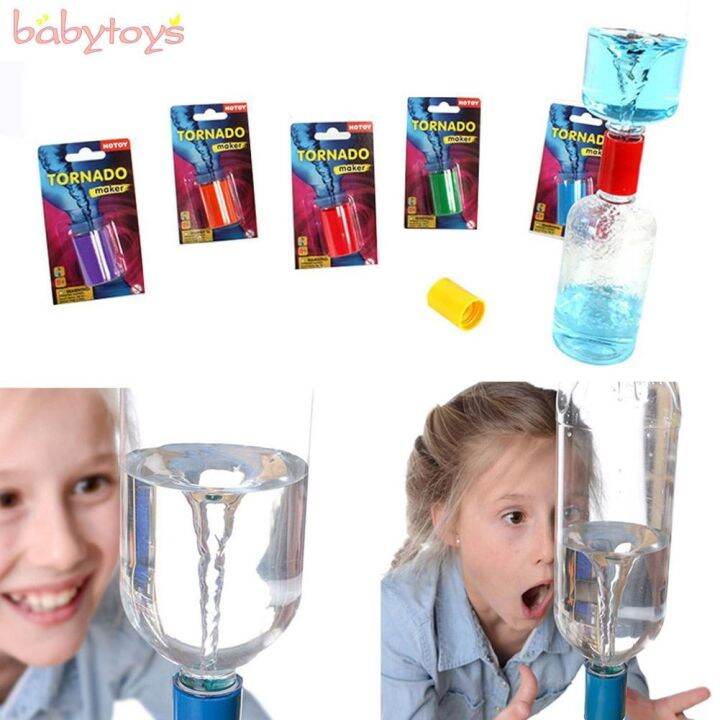 Water Tornado Maker Connector Novelty Science Experiment Kids Boys Girl ...