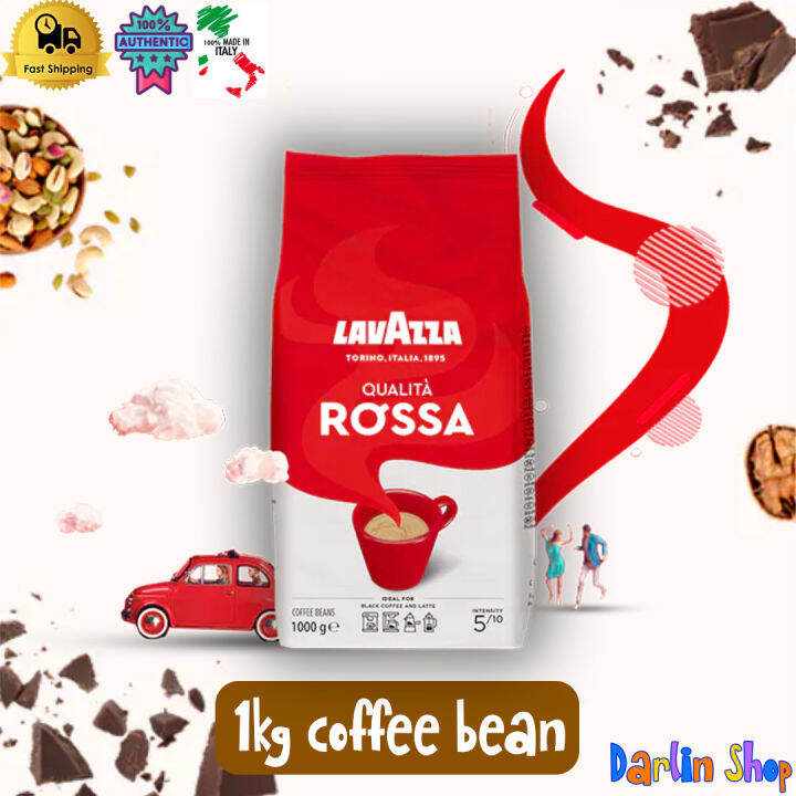 Lavazza, Qualita Rossa, 1kg, Coffee Beans | Lazada Singapore
