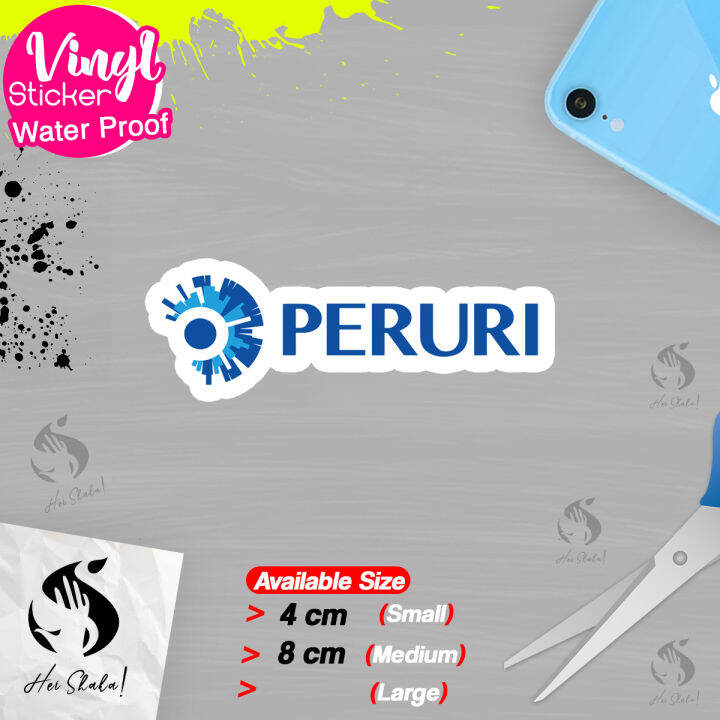 Heishaka Stiker Perum Percetakan Uang Republik Indonesia PERURI Sticker ...