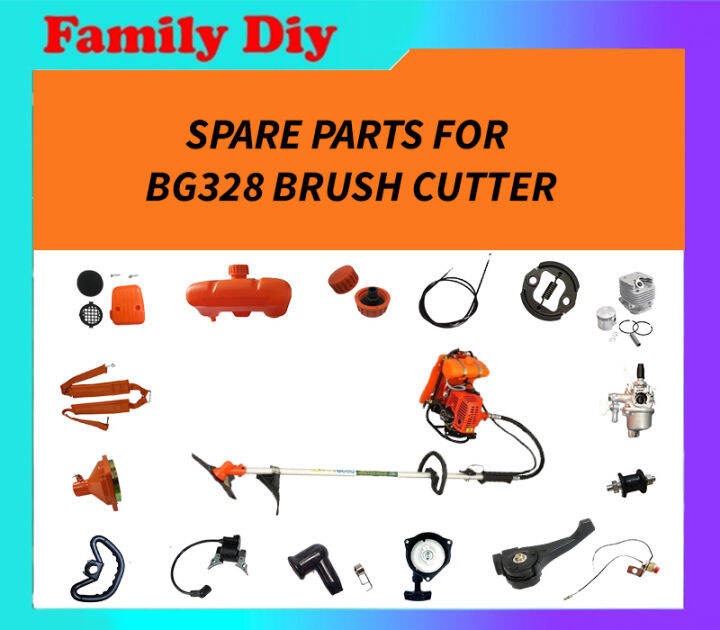 Brush Cutter Shoulder Belt Tali Galas Mesin Rumput BG328 | Lazada