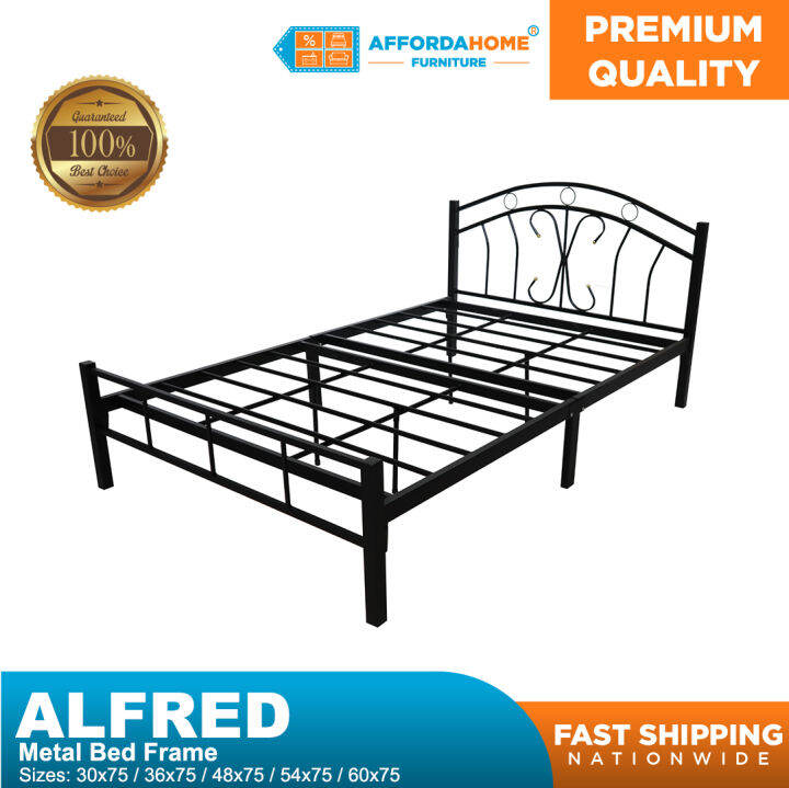 ALFRED METAL BED FRAME - Affordahome Furniture | Lazada PH