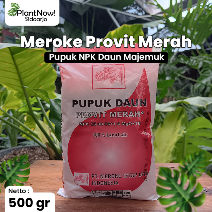Pupuk Daun MEROKE - PROVIT MERAH 500gr | Lazada Indonesia