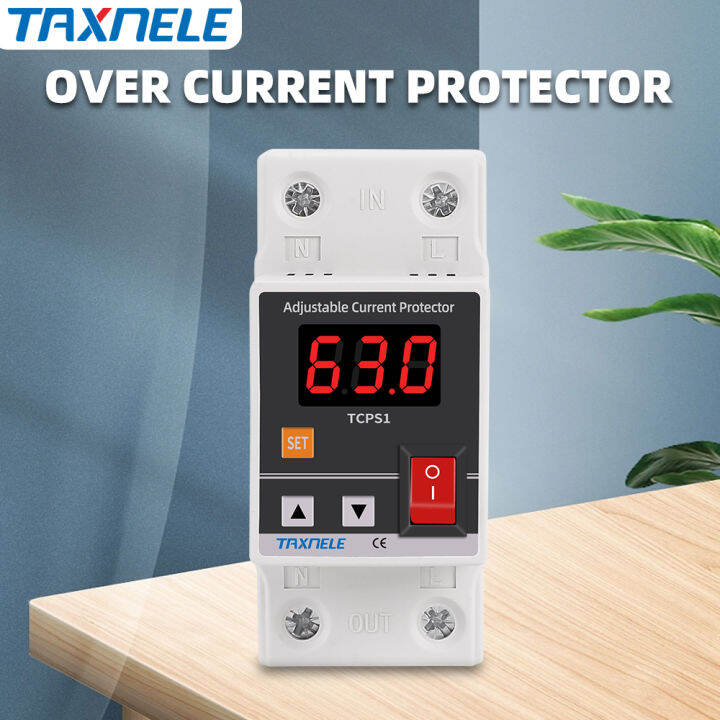 Electric Current Limiter With Overload Protection Relay Electronics