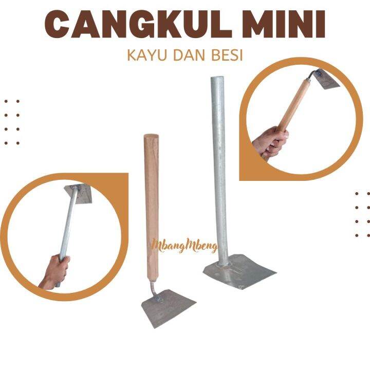 CANGKUL MINI GATUL KECIL UNTUK DANGIR RUMPUT ATAU BERSIH RUMPUT cangkul ...