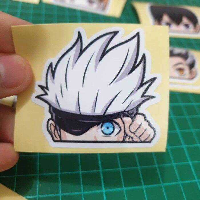 Sticker Anime - PW0072 - Jujutsu Kaisen - Satoru Gojo | Lazada Indonesia