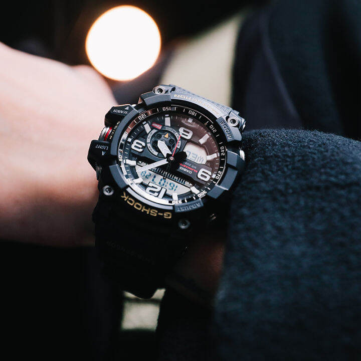 Casio Casio GWG-1000GB big mud king black gold men's watch Casio ...