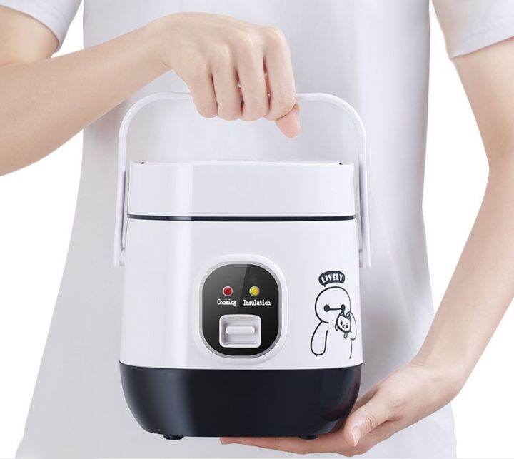 {hot} 1.2L Mini Electric Rice Cooker Small Food Cooking Machine Eggs ...