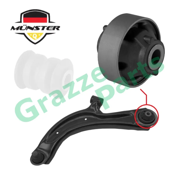 (1pc) Münster Front Lower Control Arm Bush 54570-ED50A for Nissan Latio ...