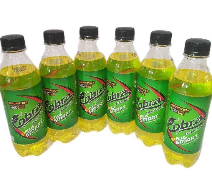 COBRA ENERGY DRINK - Smart with Ginkgo Biloba (pack of 6 bottles x 350 ...