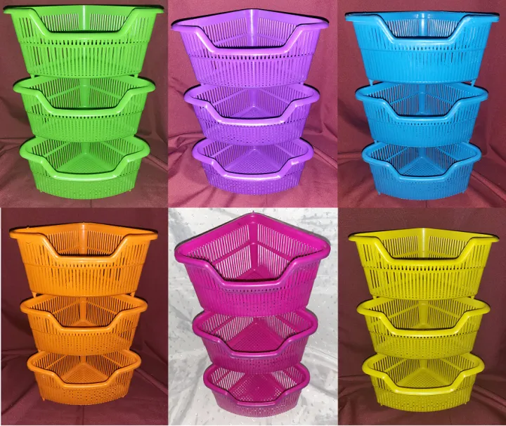 3 Layer multi-purpose tray / sari sari store basket / fruit and ...