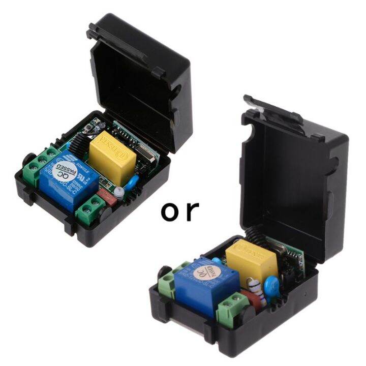 AC 220V 10A 1CH RF 433MHz Wireless Remote Control Switch Receiver ...