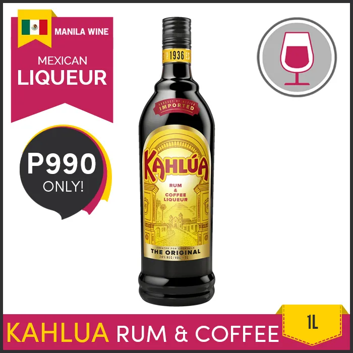 Kahlua - 1L Mexican Coffee Liqueur | Lazada PH