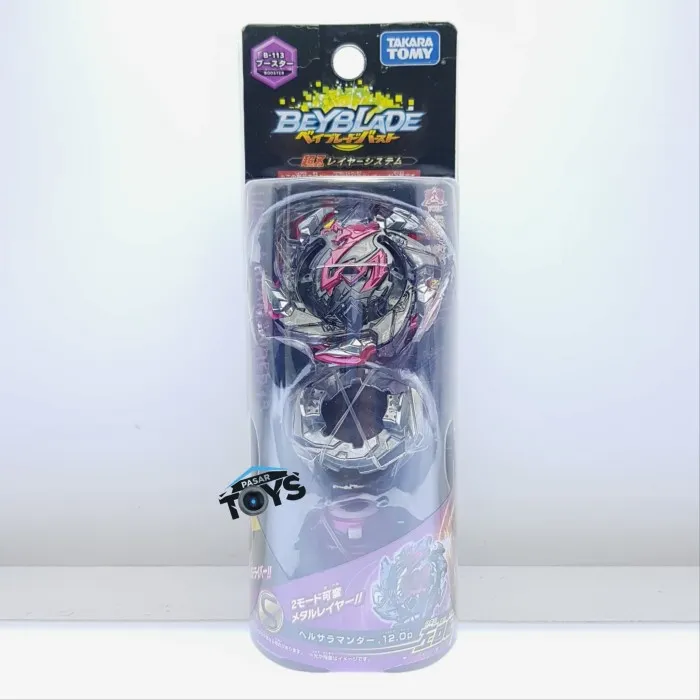 Beyblade Burst B-113 Booster Hell Salamander.12.Op Takara Tomy | Lazada ...