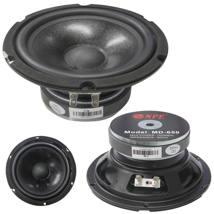 MD650 ลำโพง6.5นิ้ว NPE ขอบนิ่ม | Lazada.co.th