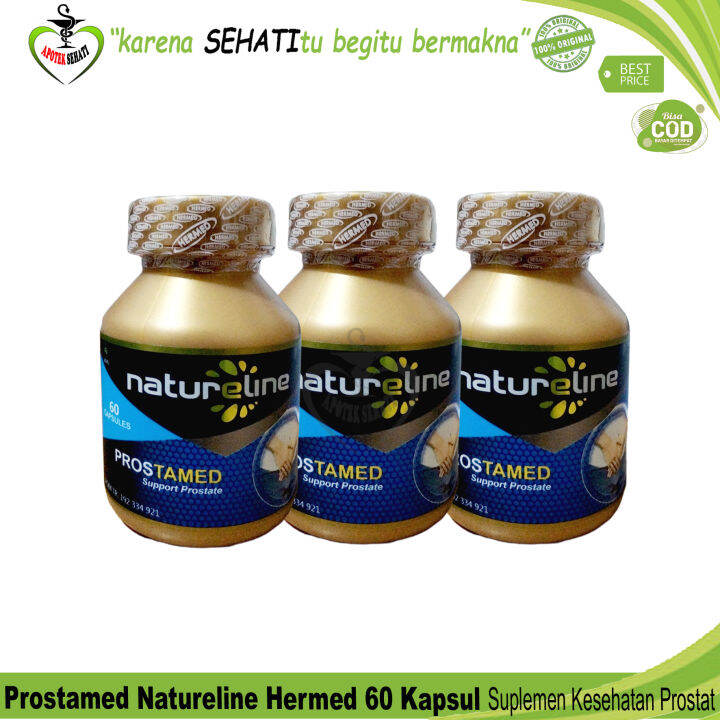 Natureline Prostamed 60 Kapsul Hermed Suplemen Kesehatan Prostat ...