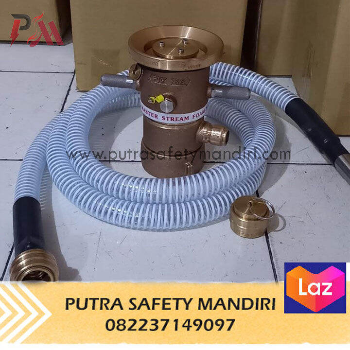 SELF EDUCTING MONITOR NOZZLE 2.5 INCH PROTEK 887 BC BRASS FIRE MASTER ...